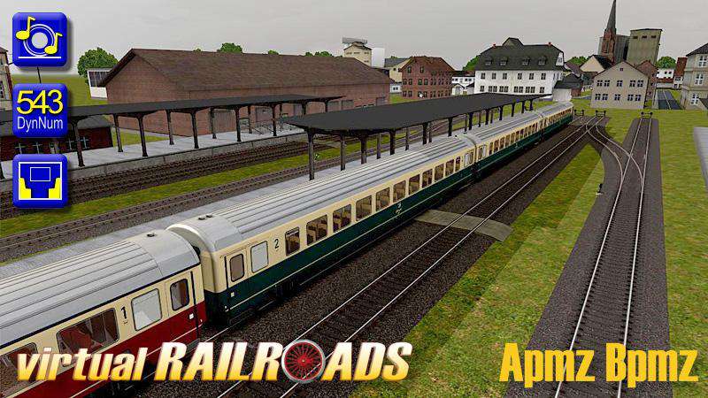 Just Trains - Virtual Railroads BR120 and TEE Carriages