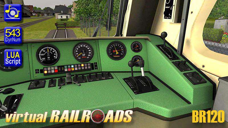 Just Trains - Virtual Railroads BR120 and TEE Carriages