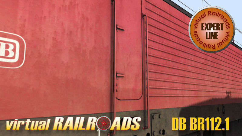 Just Trains - Virtual Railroads DB BR112.1 Expert Line Orient Red