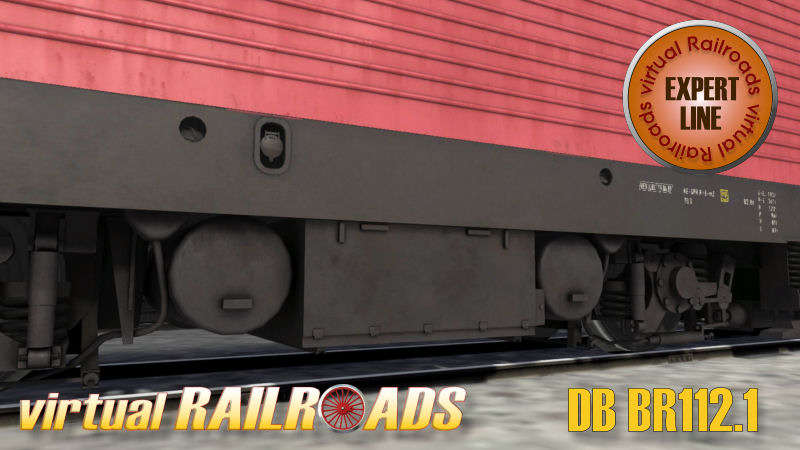 Just Trains - Virtual Railroads DB BR112.1 Expert Line Orient Red