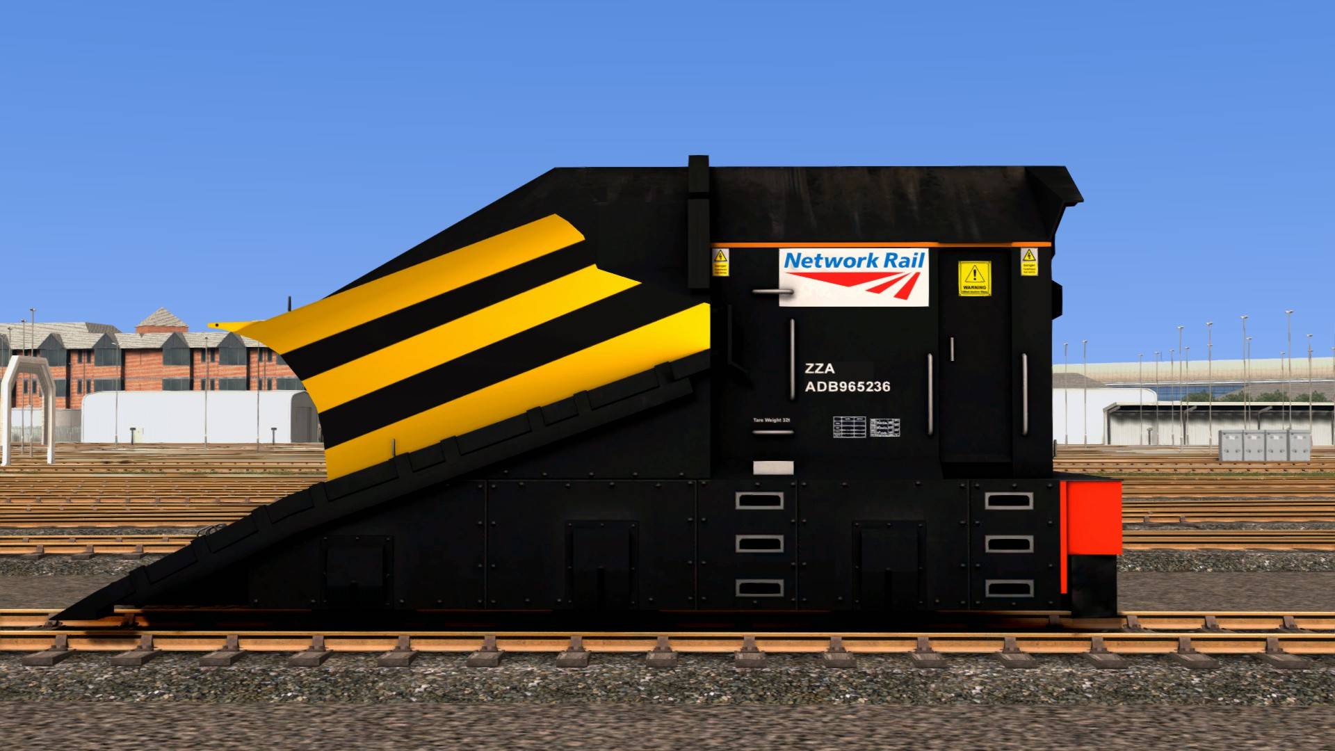 Just Trains - ZZA Snowplough